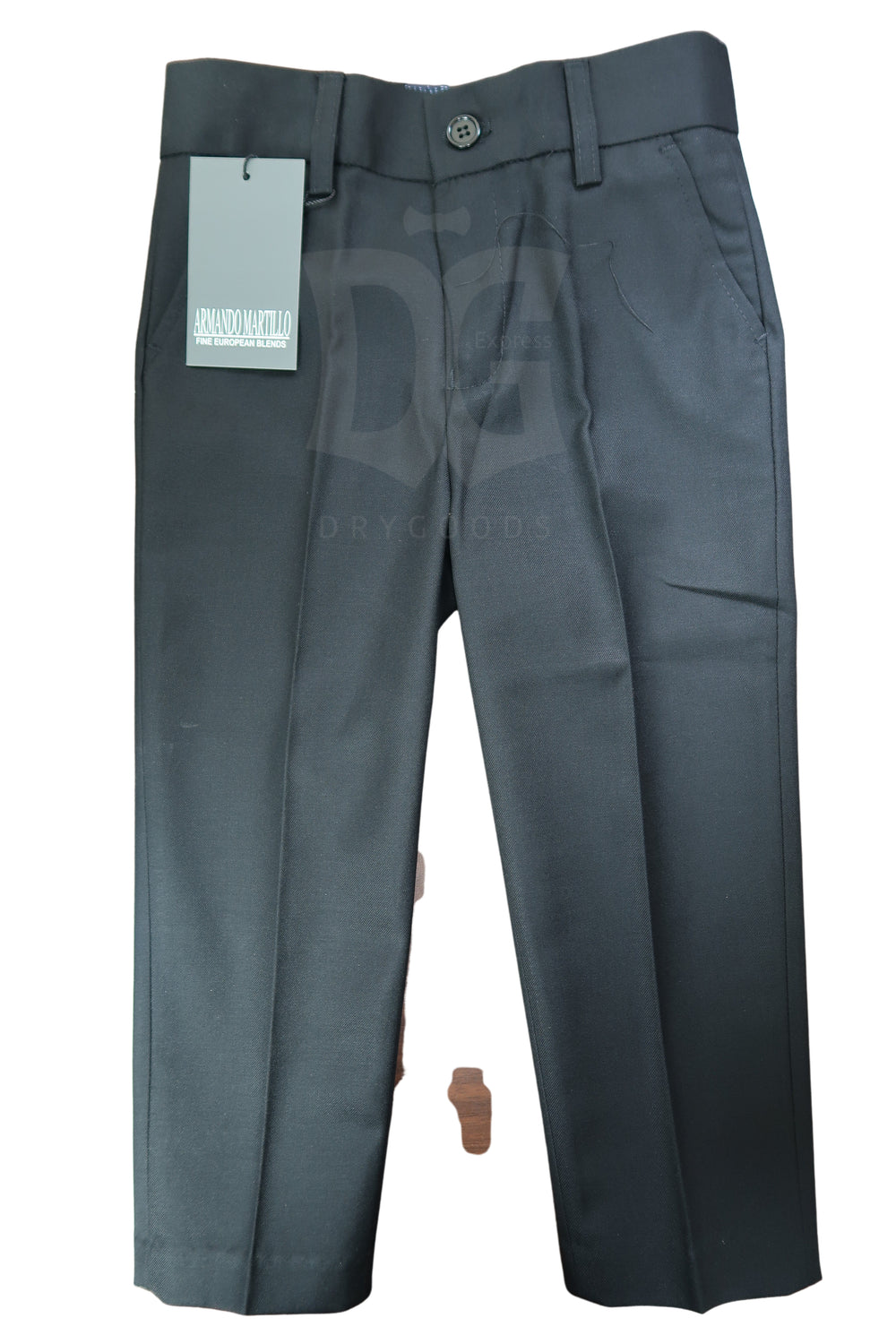 Armando Martillo Boys Black Shabbos Pants